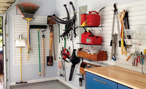 Garage Slatwall - The Garage Shop